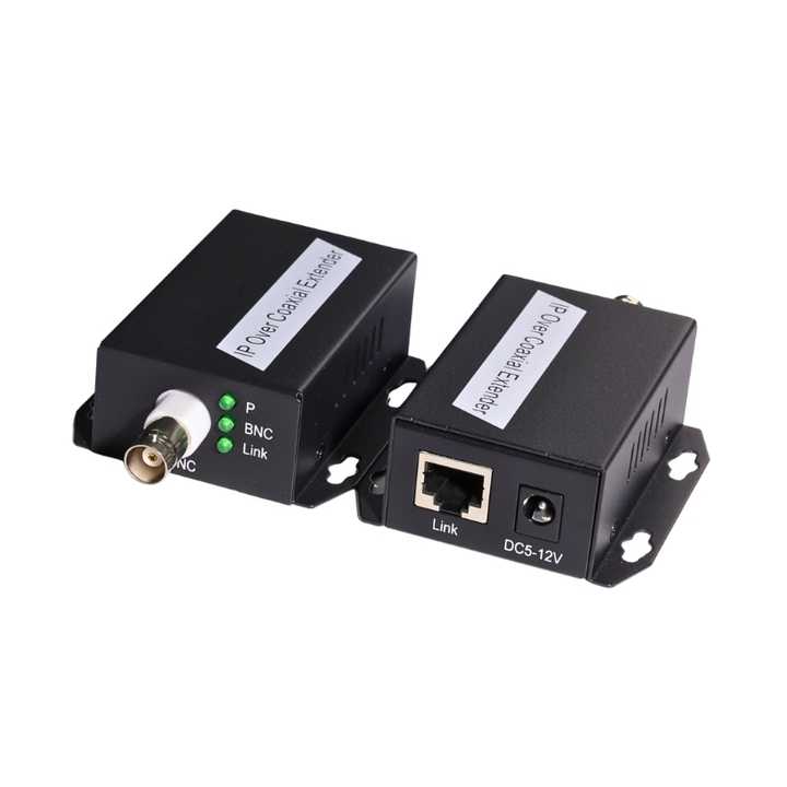 PINWEI Professional IP Over Coaxial Extender Converter Adapter Extend ...