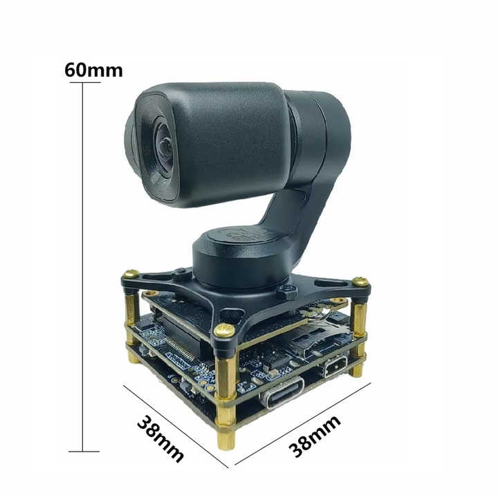 3 Axis Gimbal Camera Module - 4K 60FPS Stabilized Video