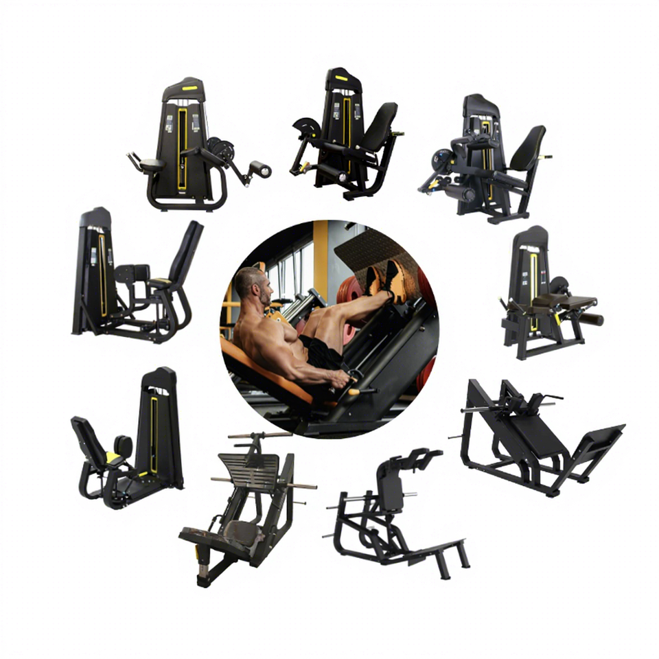 YG FITNESS Commercial Fitness Gym Equipment Leg Curl and Leg Extension ...