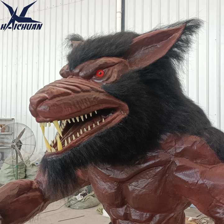 Customized Animatronic Model 3D Realistic Robot Werewolf| Alibaba.com