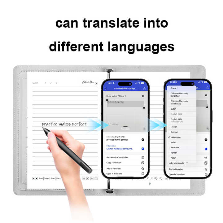 Factory Direct AI Smart Notebook Drawing AI Generate Effect Map ...