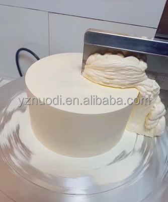 Commercial Automatic Cake Frosting Icing Machine Rotating Turntable for ...