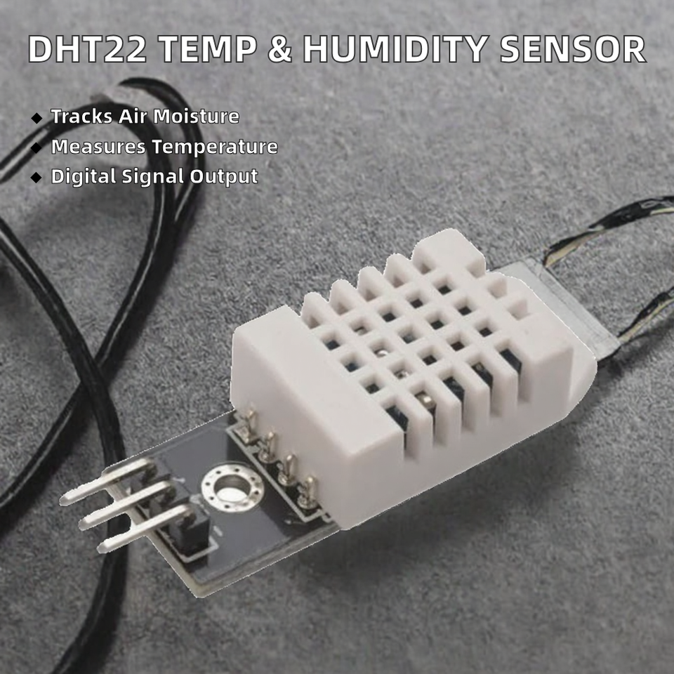 DHT22 D Digital Temperature & Humidity Sensor Module AI3586 Mounting PC ...
