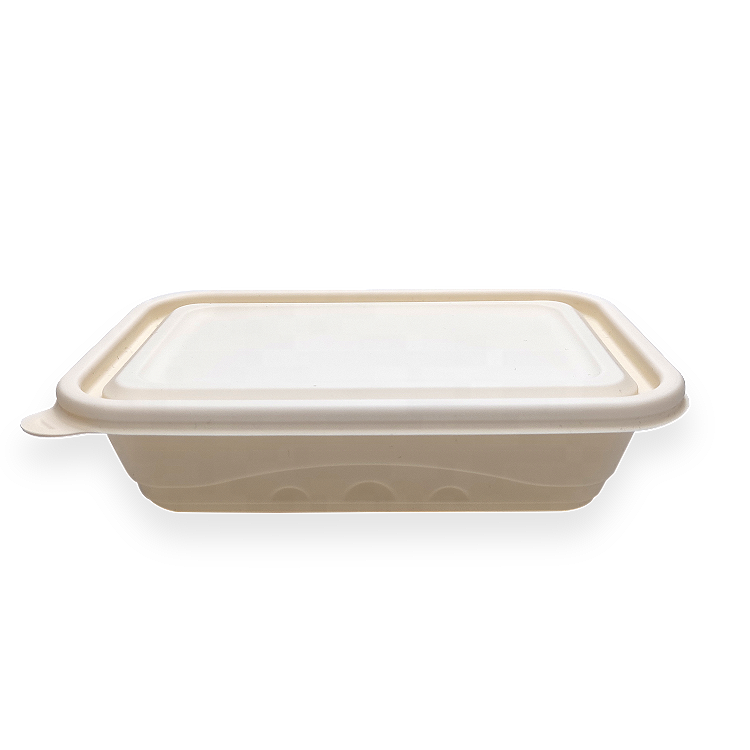 Biodegradable Corn Starch Tableware Disposable Food Containers Takeaway ...