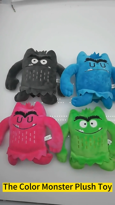 New 15cm The Color Monster My Mood Little Monster Plush Toy Soft ...