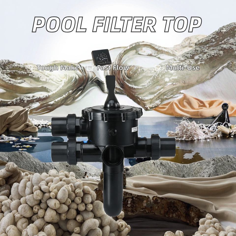 2 Inch Replacement Pool Filter Valve Assembly Plastic Top Multiport ...