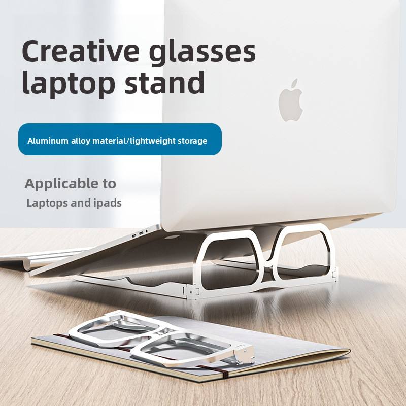 New OEM Aluminum Alloy Portable Folding Desktop Computer Stand with ...