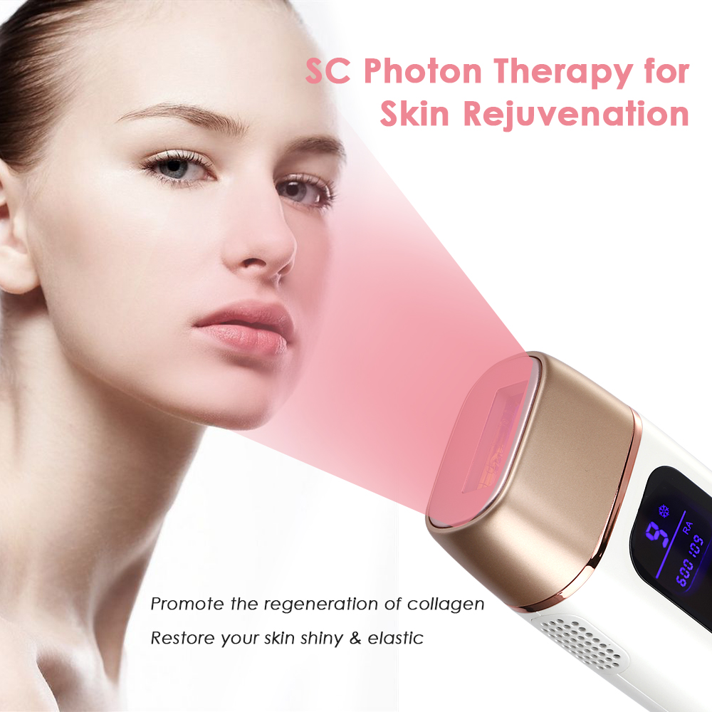 Smooth Skin Ice Cool IPL Laser Hair Removal Machine Electric Epilator ...