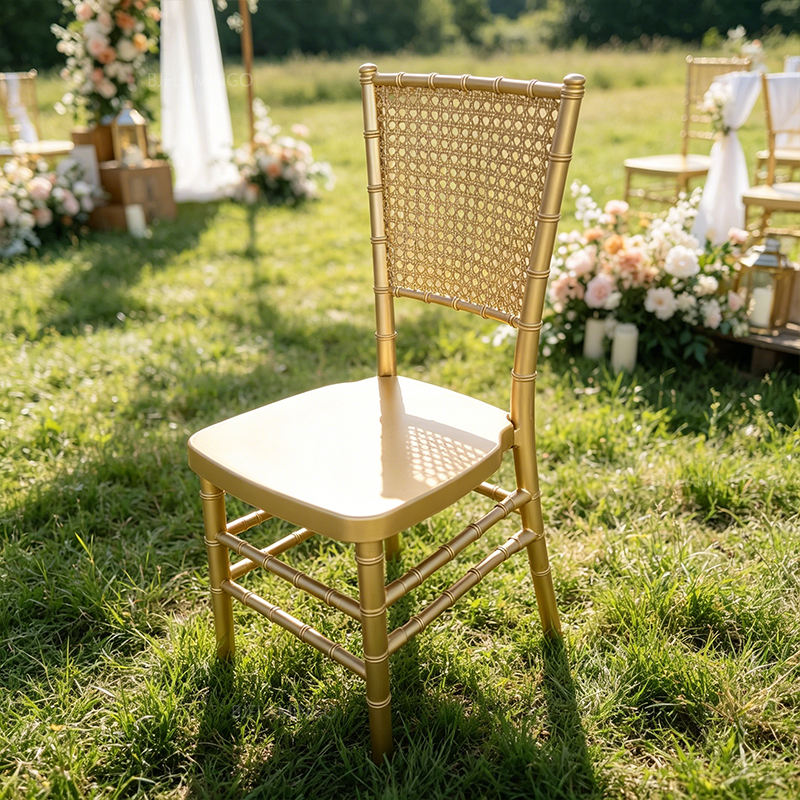 Modern Design Hot Sale Plastic Stackable Rattan Back Chiavari Chair ...