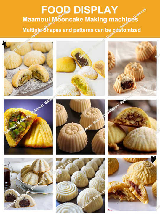 BNT-208 Automatic Mooncake Maamoul Making Machine Mooncake Making ...