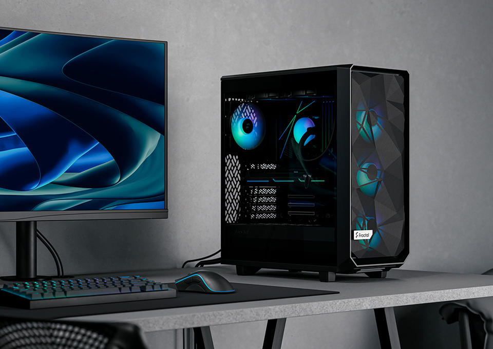 Meshify 2 Tower Type Air-cooled Multi Hard Drive Desktop Computer With ...