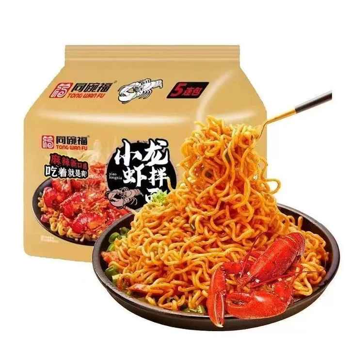 Tongwanfu Instant Noodles Turkey Noodles Crayfish Mixed Noodles ...