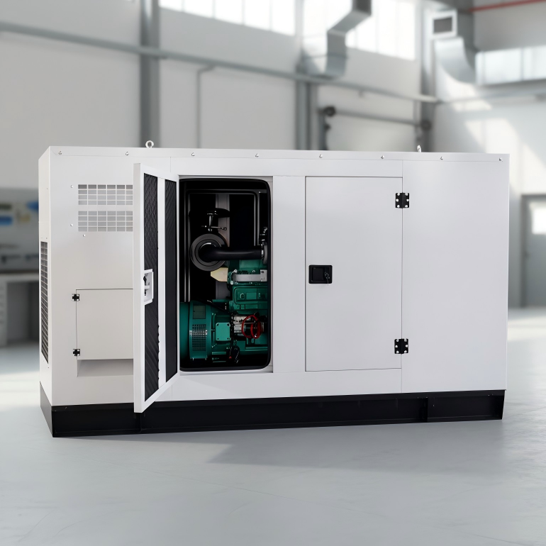 Heavy Duty Industrial Diesel Generator 20kW-80kW Brushless Alternator ...