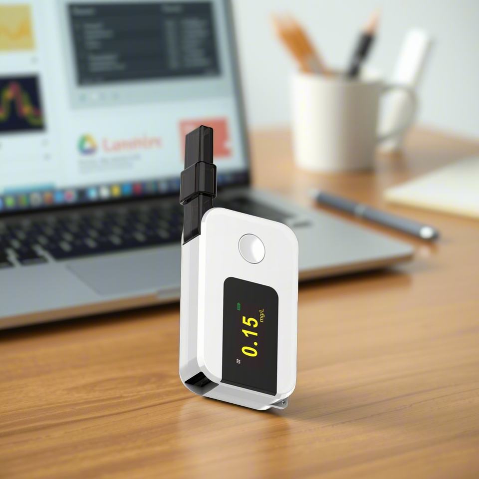 A K1 Fuel Cell Alcohol Breathalyzer Promotions Employee Tester Detector ...