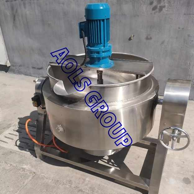 Industrial Stainless Steel Nut Gas Cooking Stir Fry Mixer