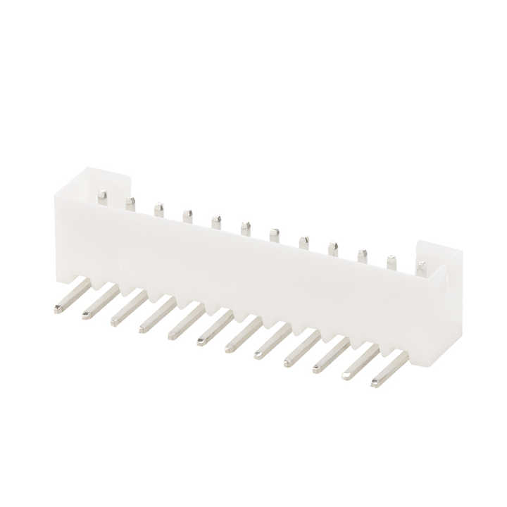 Smt Wafer Connector Ph White Straight Pin Strip Connector Receptacle 12 ...