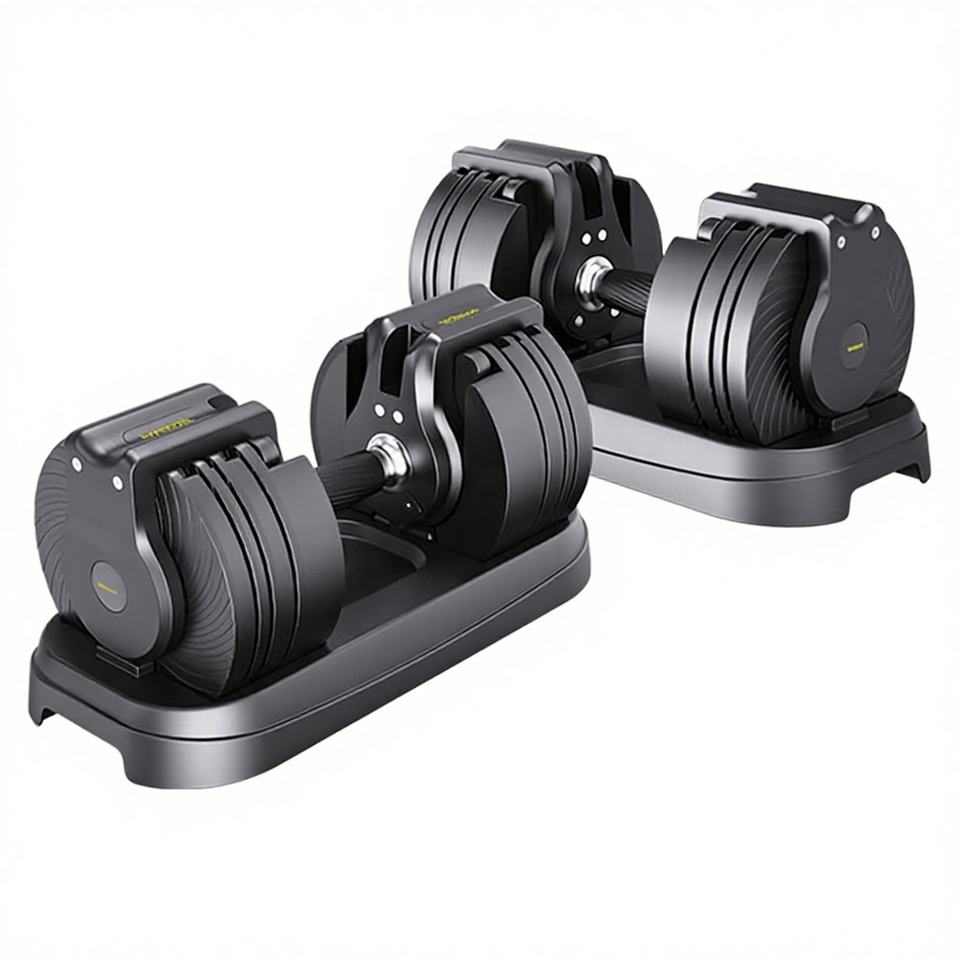 Automatic Fast Adjustable Weight Dumbbell-Unisex Home Use Fitness ...