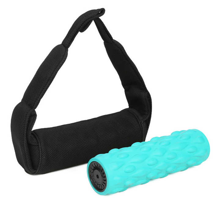 Four Speed Electric Vibrating Adjusting Foam Roller Gym Equipment Fitness
