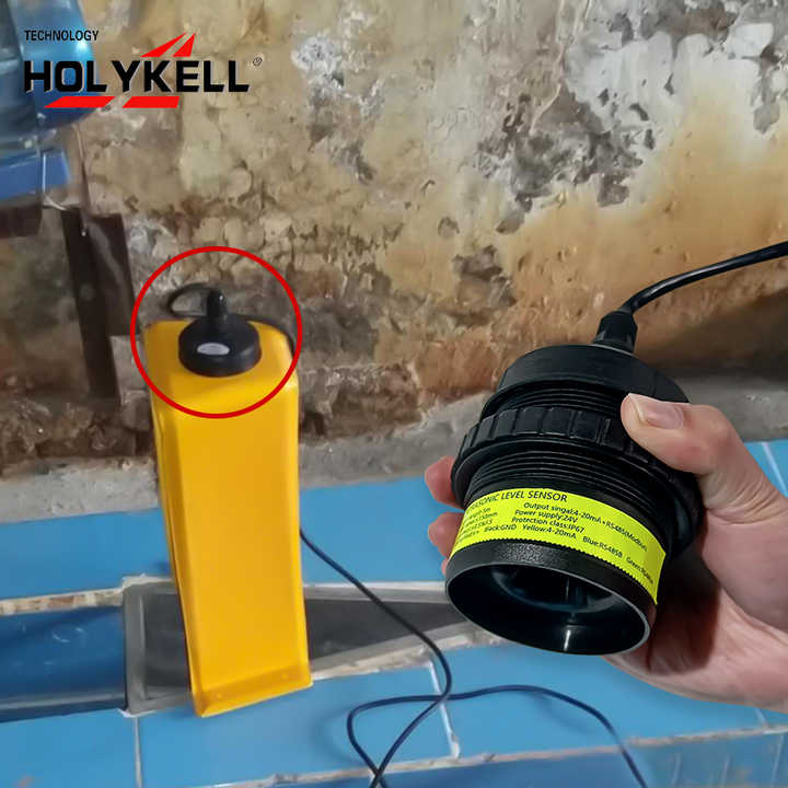 Holykell Ultrasonic Fuel Tanker Level Sensor - 4-20ma