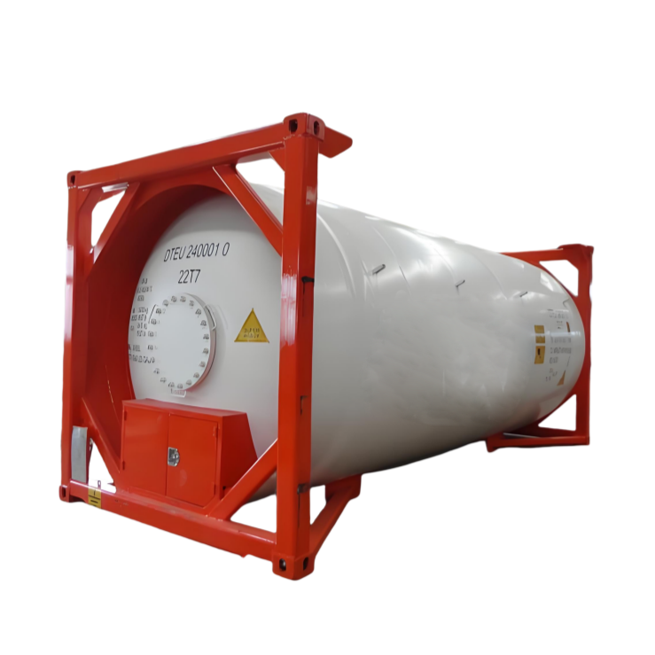 ISO Tank Container ASME Certified for LPG and Chemical Gases Transport ...