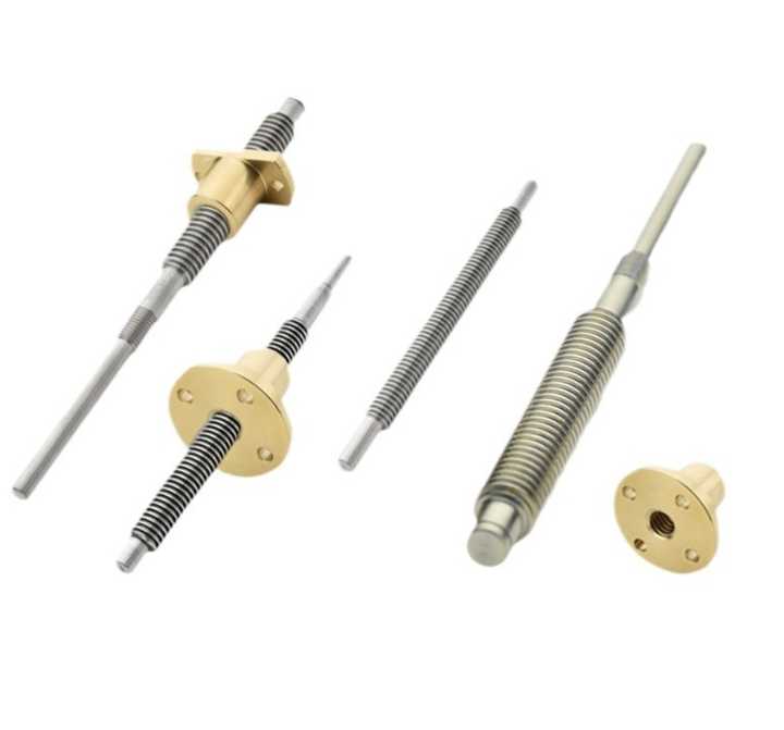 T8 T10 T12 T20 T30 Professional Threaded Rod Trapezoidal Lead Screw ...