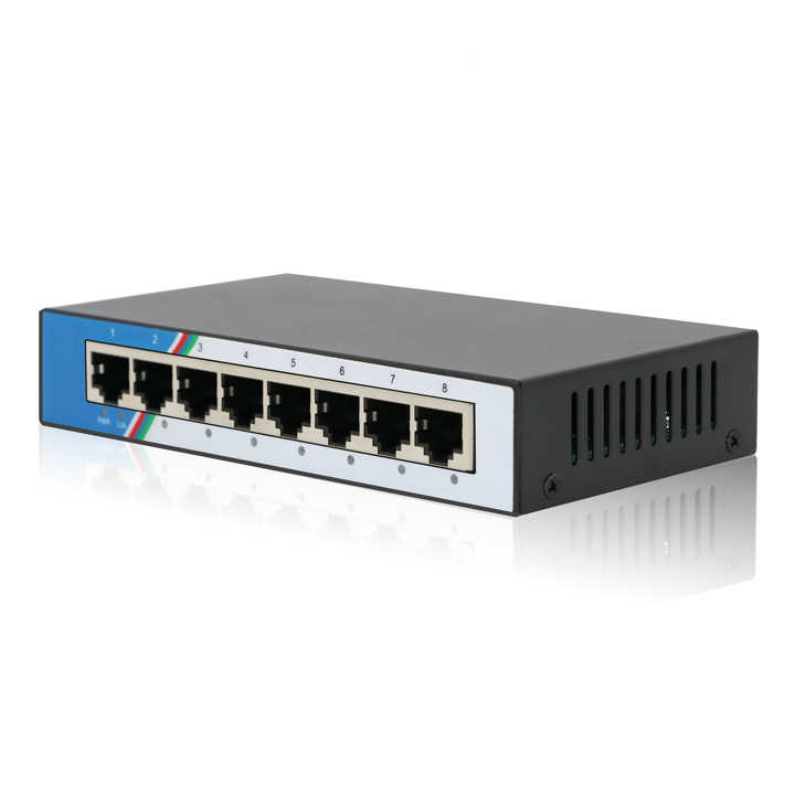 Hot Selling 8 Port Active Poe Switch 48V Factory Network Switches for ...
