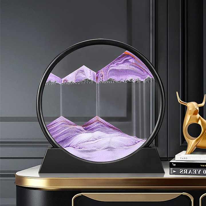 7 Inch Creative Liquid Decompression Quicksand Painting