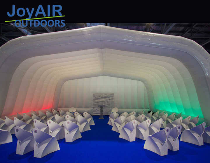 Giant White Stage Archway Party Exhibition Inflatable Stage Tent ...