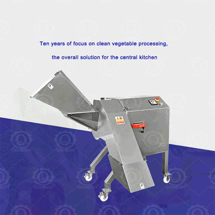 QDMECH Premium Capacity Commercial Potato Vegetable Cube Cutting ...