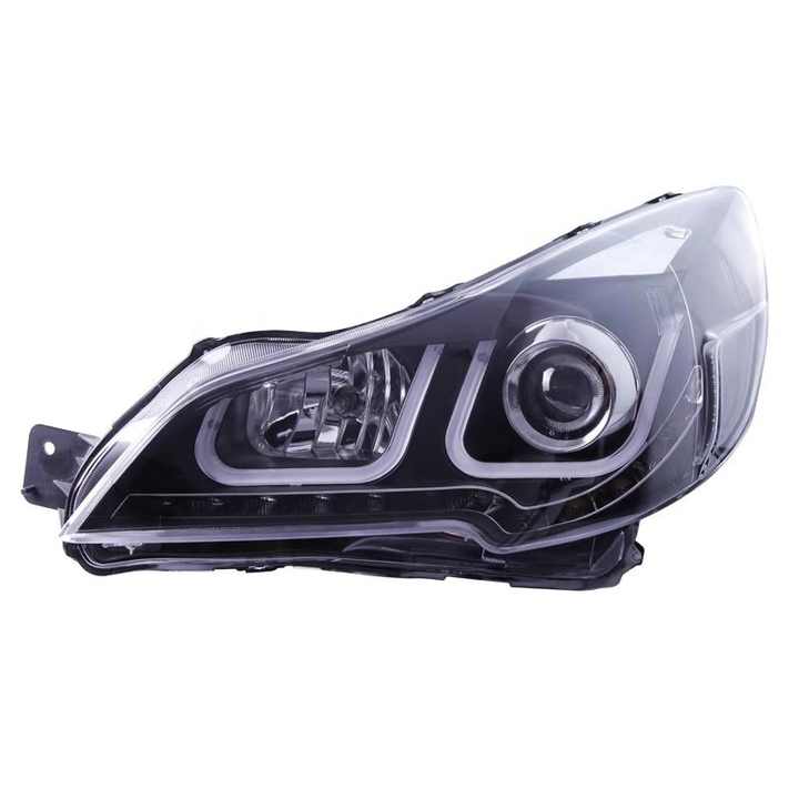 Subaru OUTBACK 10-14 Headlight Assembly with LED Day Running Lights