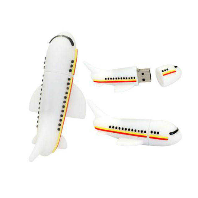 Cartoon Plane USB Flash Drive 2.0 1GB 2GB 4GB Aircraft Memory Stick 4GB ...