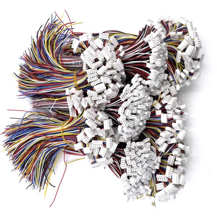 Professional 2.54mm 2/3/4/5/6 Pin Connector Female Plug SH JST ZH PH XH Custom Cable Assembly ...