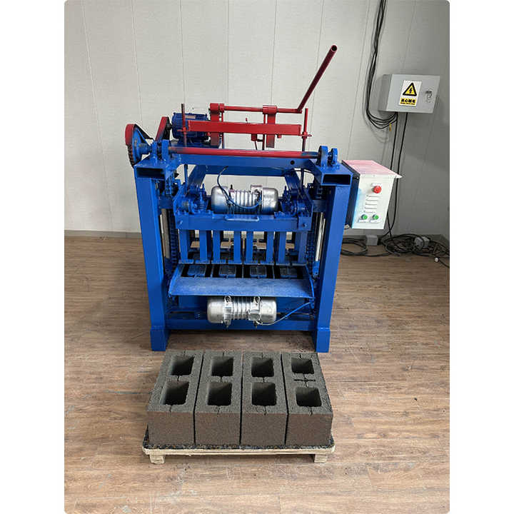 Engine Concrete Cement Solid Block Making Machine Automatic Brick ...