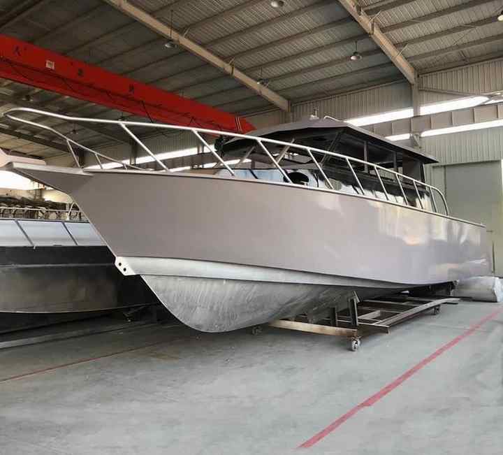 Poseidon Luxury 36ft Aluminum Fishing Speed Boat - 35 Knot Outboard ...