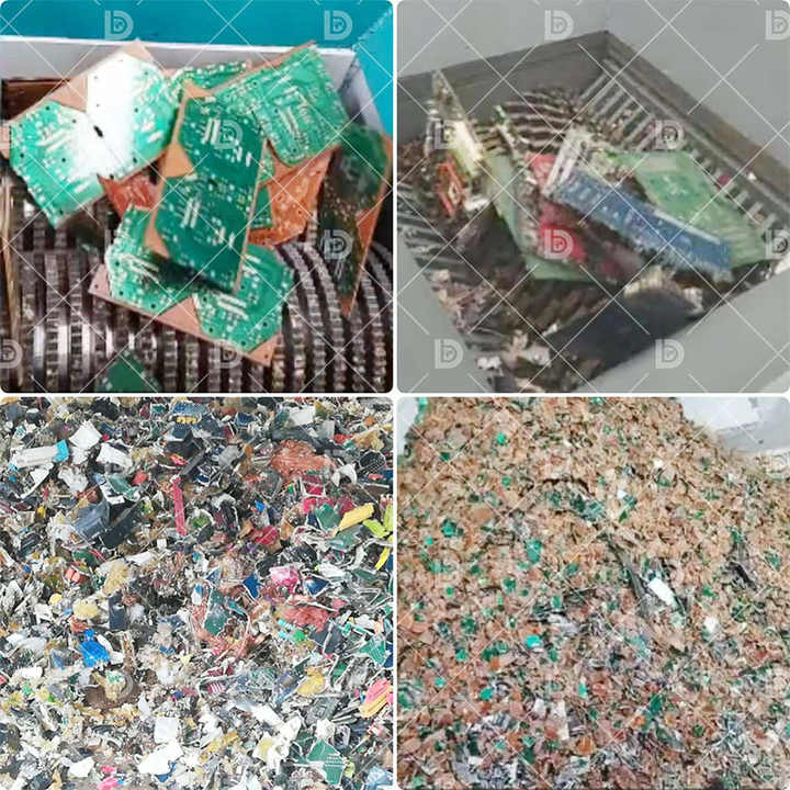 Waste PCB Shredder Recycling Plant Scrap Pcb Boards Recycling Machine ...