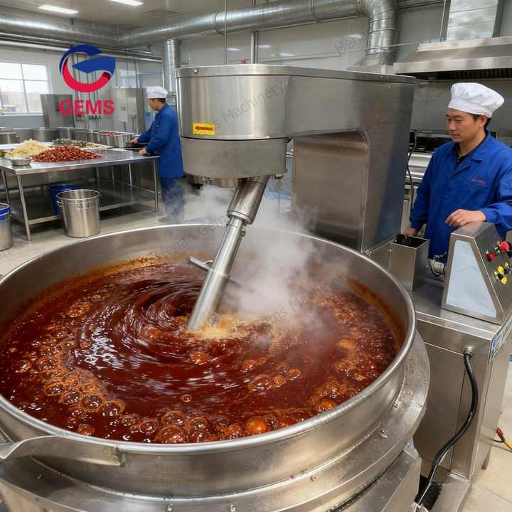 Tomato Sauce Boiling Sauce Mixing Machine Ketchup Cooking Tomato Paste ...