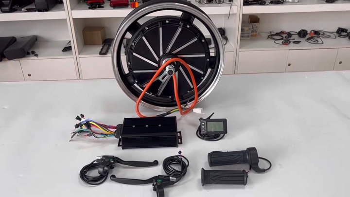 14 Inch 60v 2000w Electric Motorcycle Kit 2000w Electric Motor ...