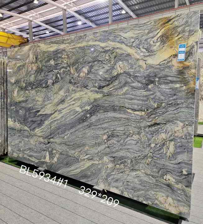 YDSTONE Blue Quartzite Slabs - Elegant Indoor Decoration