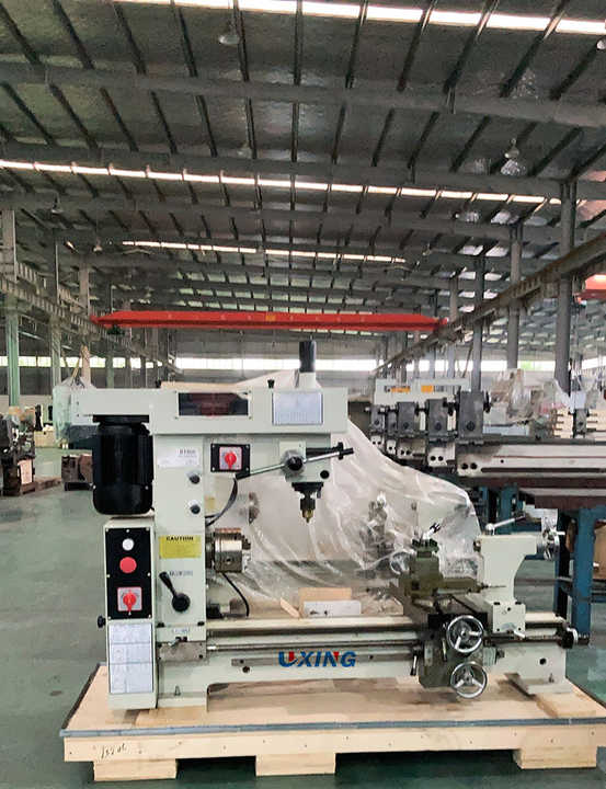 Luxing HQ800 HQ500 - Versatile 3-in-1 Lathe, Milling, Drilling