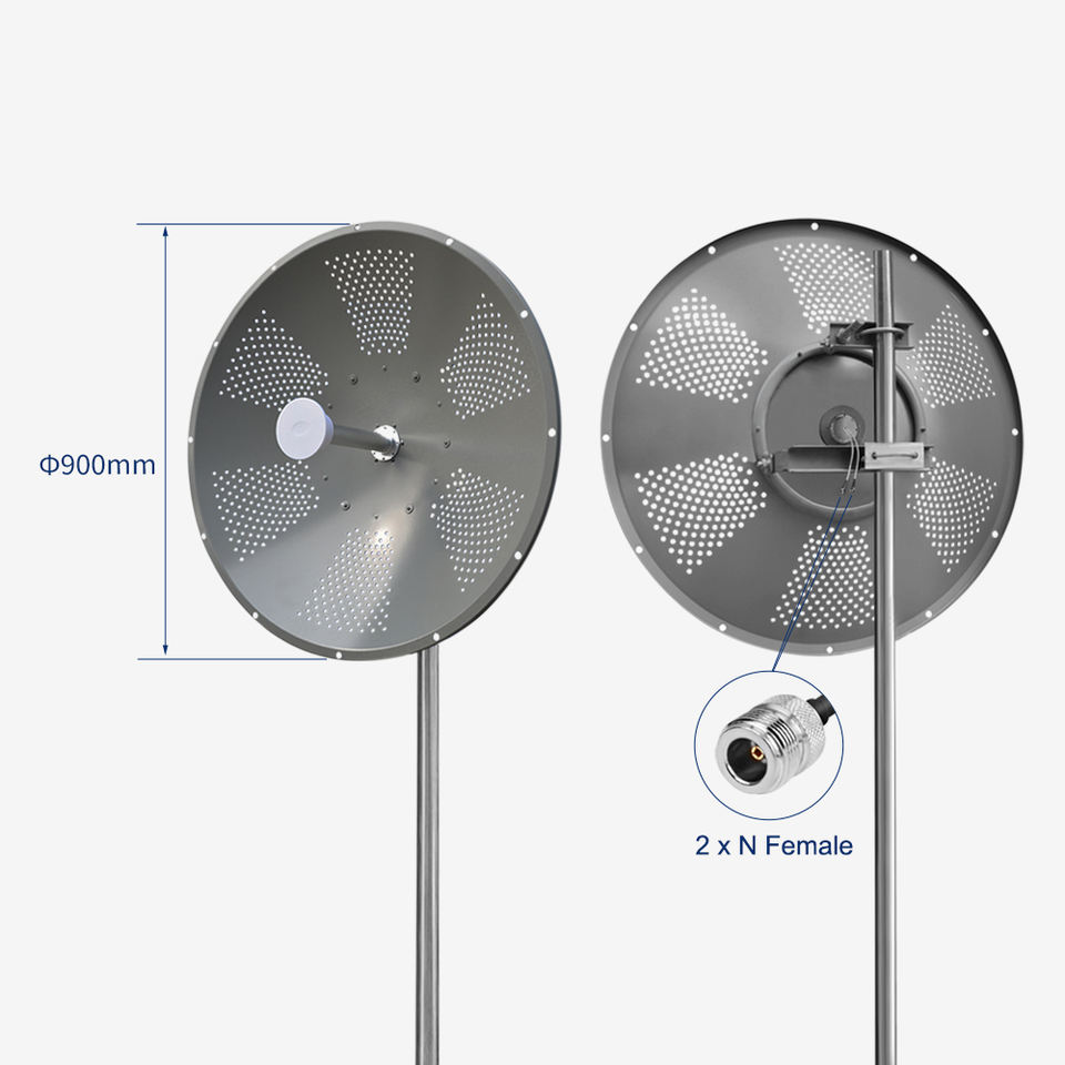 5G Dish Antenna 24dbi High Performance MIMO Parabolic Antenna for 4G ...