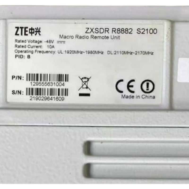 ZXSDR RRU R8882 S2100 Is Suitable for GSM WCDMA LTE Remote RF Unit ...