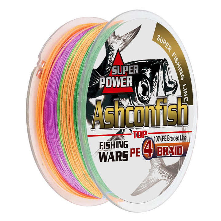 2lb-100lb Line Strength and PE Fiber Material Wholesale 5 Colors 100M 4 ...