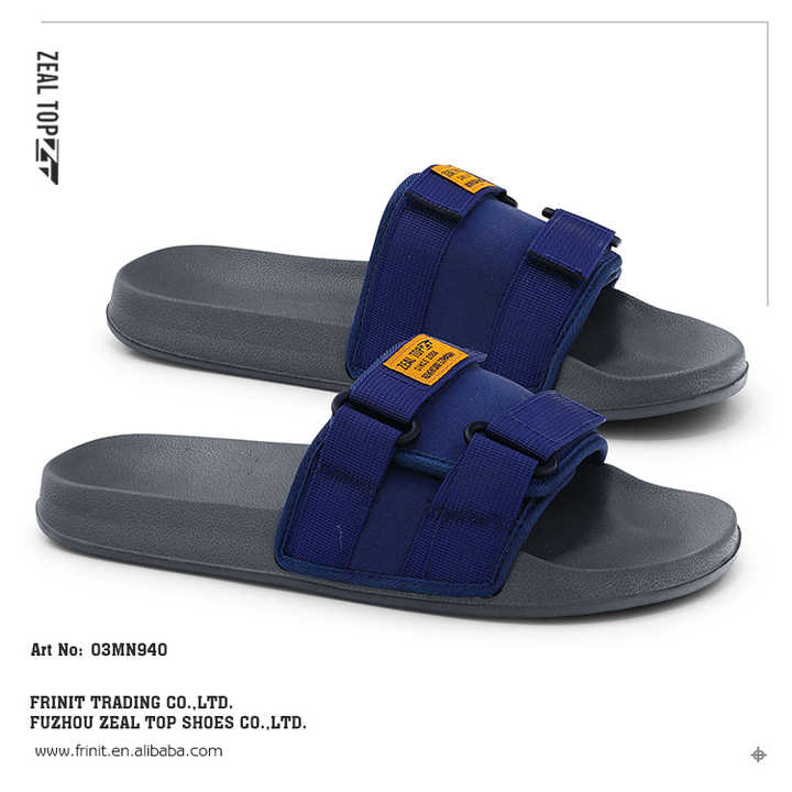 OEM Outdoor Sport Magic Tap Sticker Slide Sandals for Men Soft Flat ...