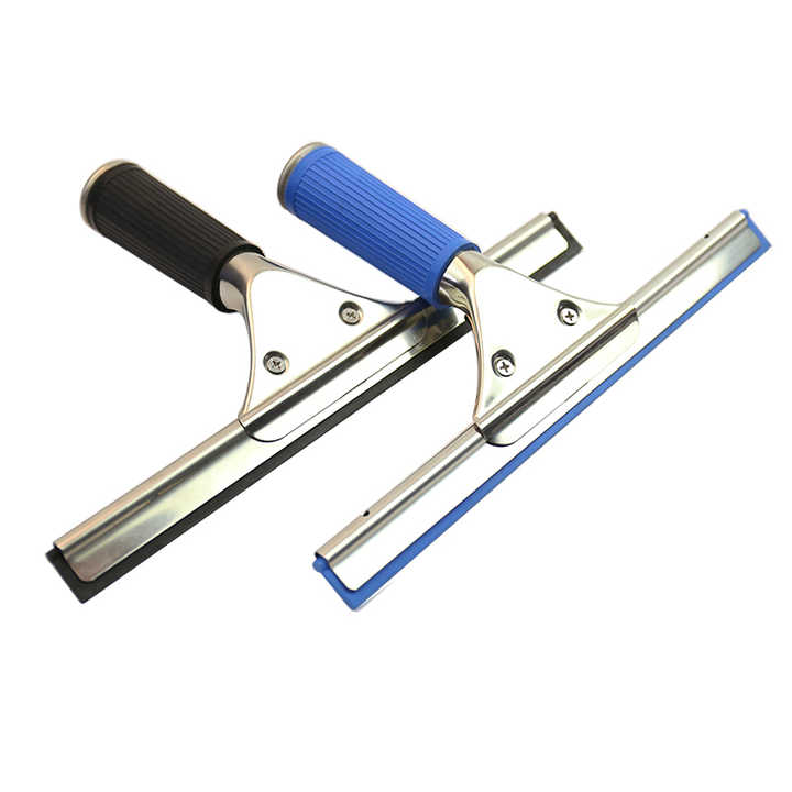 Professional Window Squeegee Wiper Rubber Telescopic Handle Connectable ...