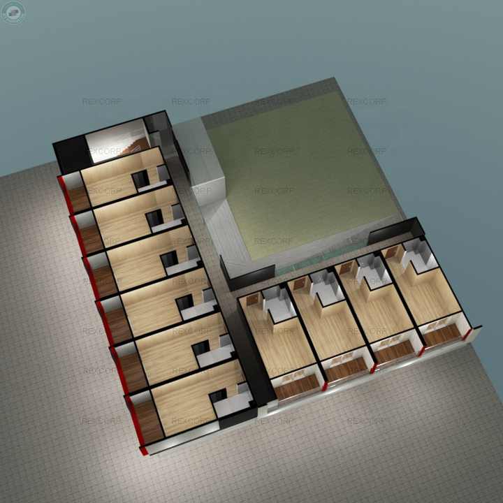 Container Hotel - Modern Prefabricated Modular Structure