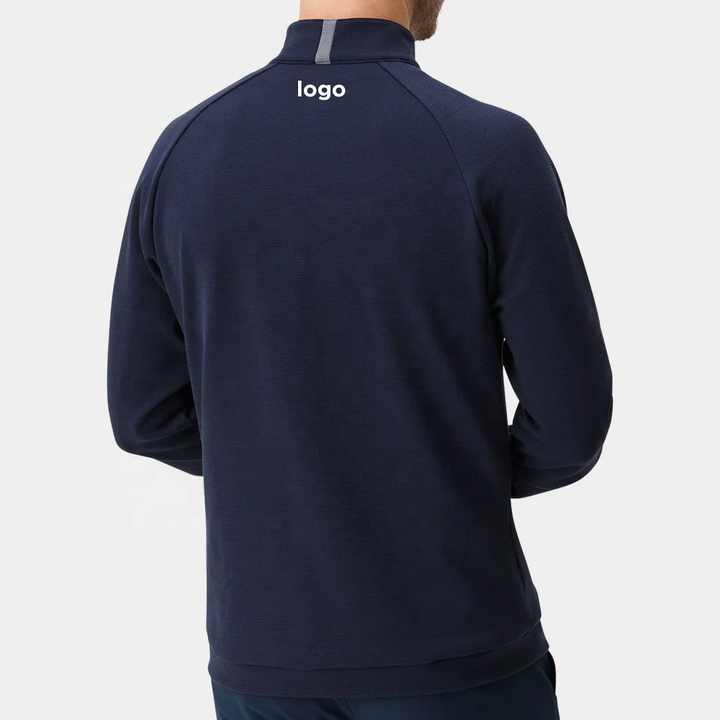 Custom Logo High Quality Men's Performance Fleece Pullover