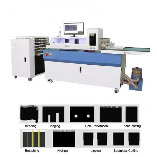 CNC Blade Bender Automatic Steel Rule Bending Machine Knife Steel Die ...