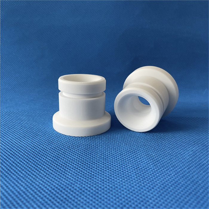 Customize 99% Alumina Ceramic Tube Bushing Machined Ceramic Sleeve ...