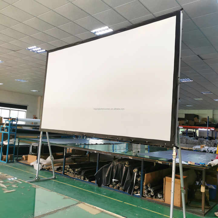 220" 16 by 9 Portable Projection Screen - Fast Fold Design