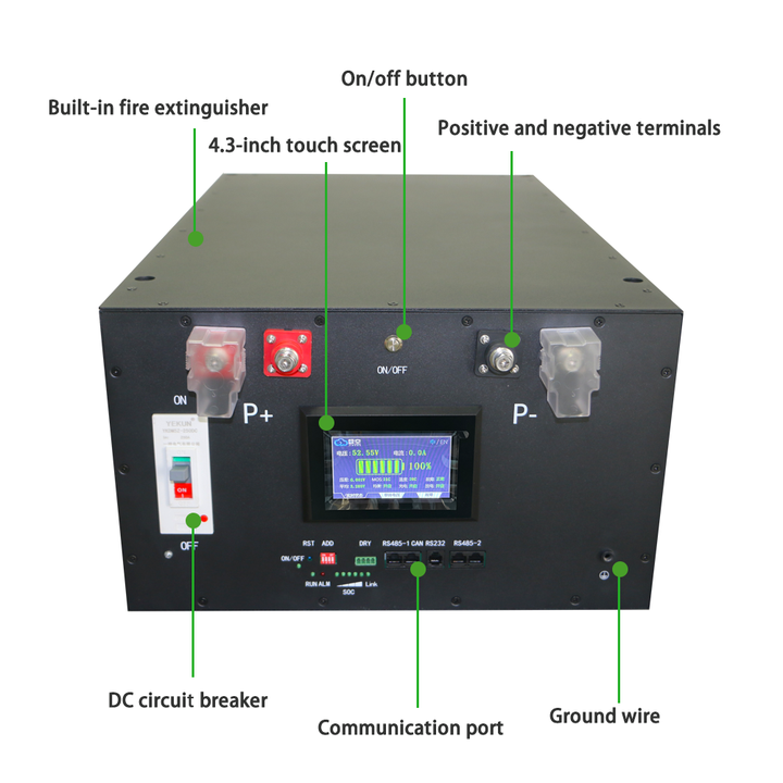 YIXIANG Lithium Iron Phosphate Battery Box Energy Storage Battery ...